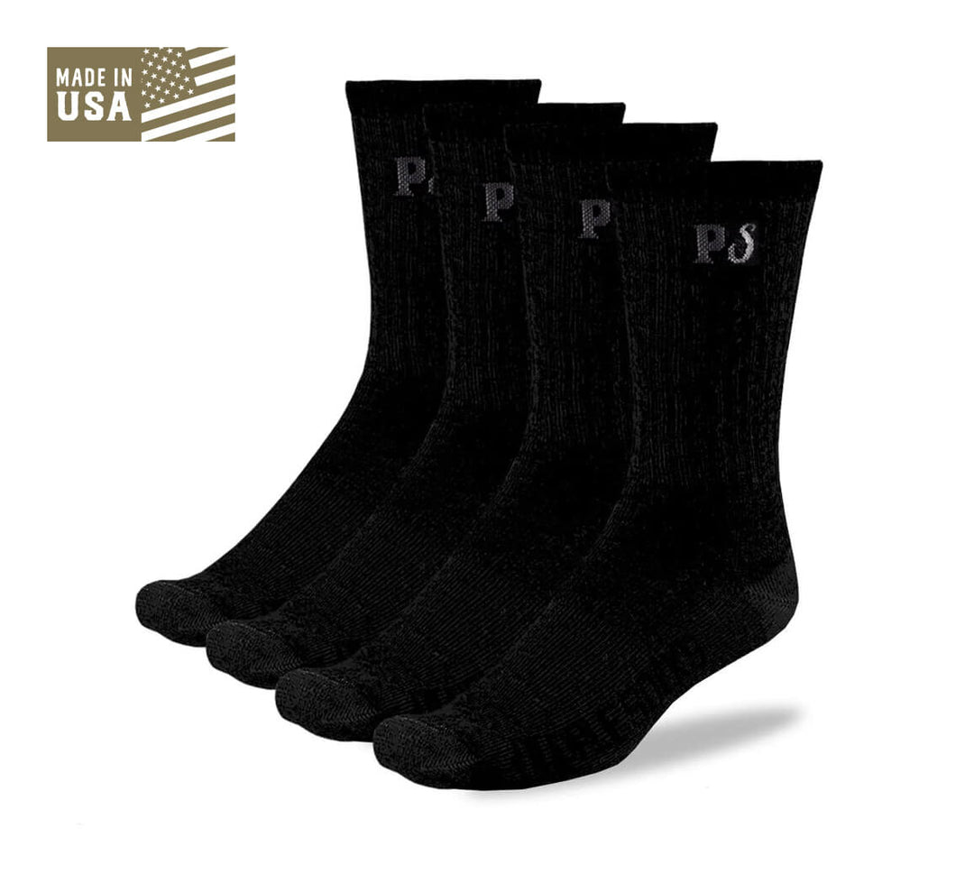 Below Zero Crew | American Made Merino Wool Socks | People Socks